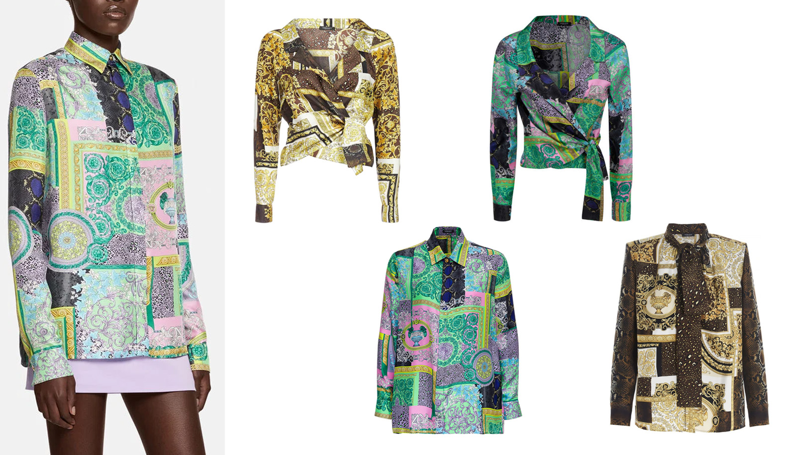 The Versace Shirt is Classic, Radiating Luxurious Flair