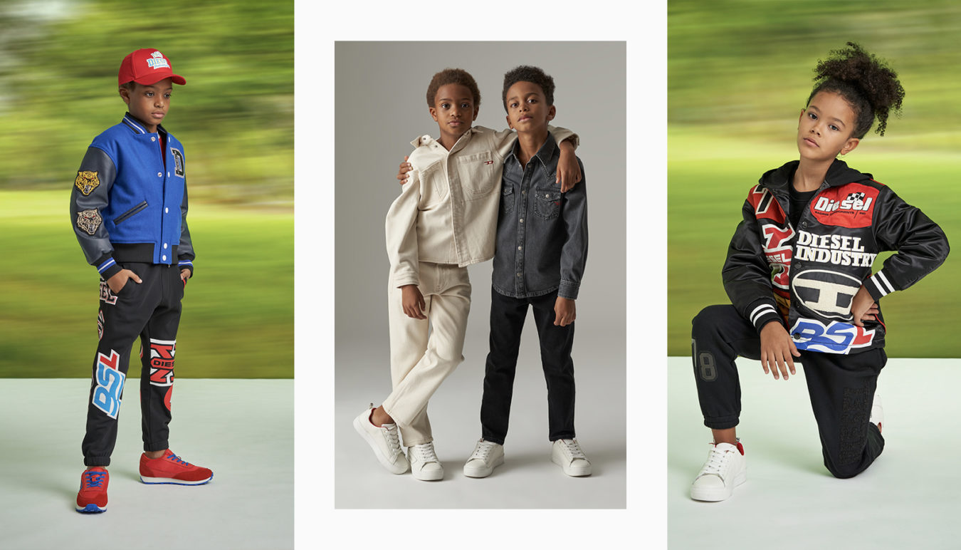 Diesel Kids is unconventional, contemporary denim for successful living