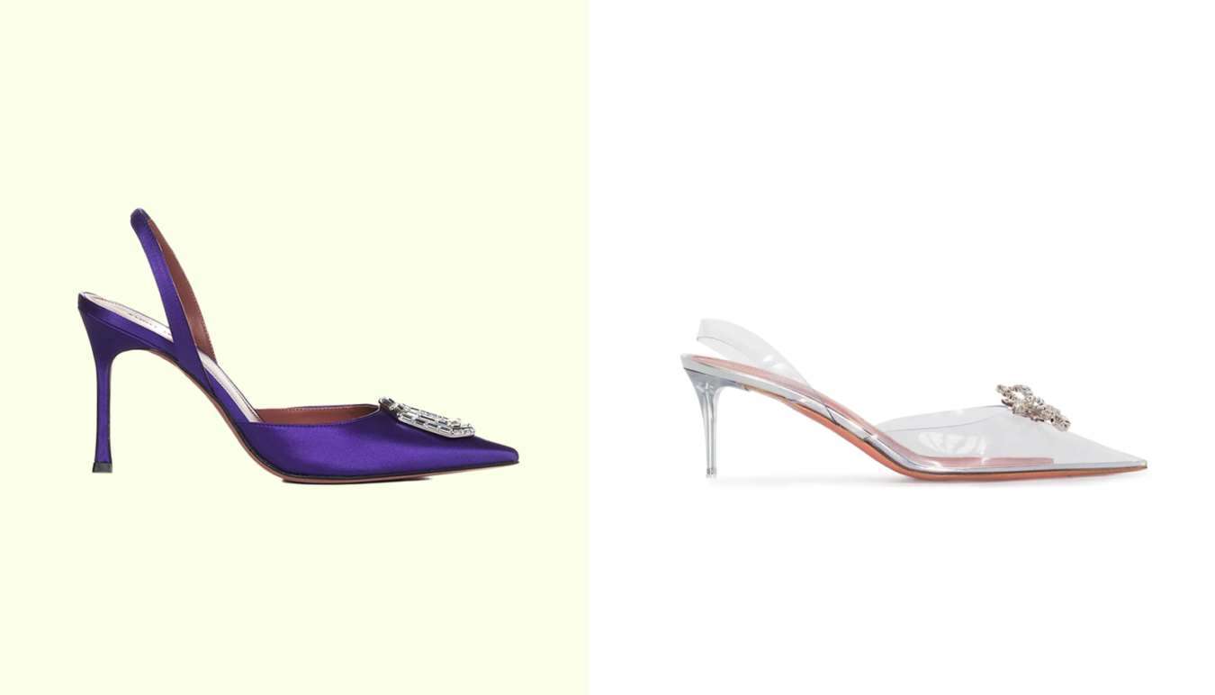 Who is Amina Muaddi and what's special about her luxury footwear? | VIBEANT