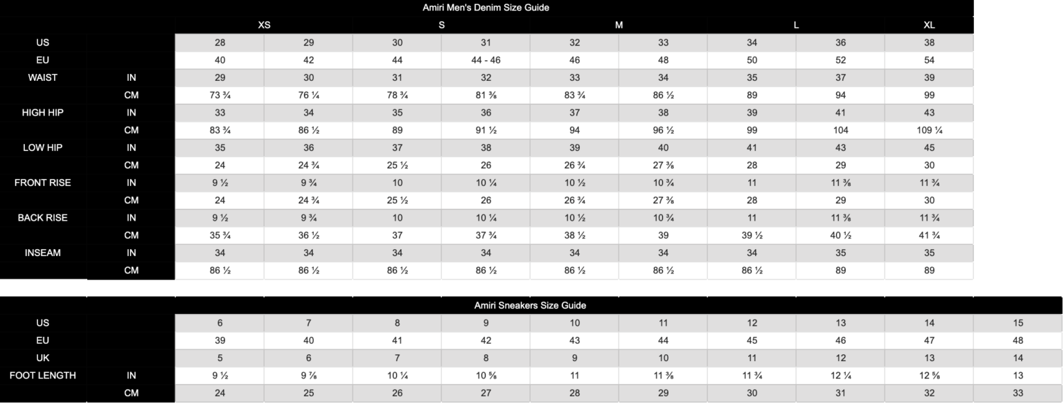 Who is Mike Amiri and How do Amiri Jeans Fit —a guide